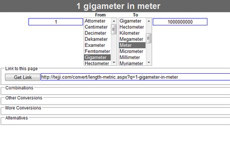Metric Length Converter extension - Opera add-ons