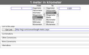 Metric Length Converter extension - Opera add-ons