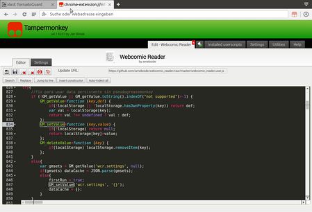 Tampermonkey 확장 기능 - Opera add-ons