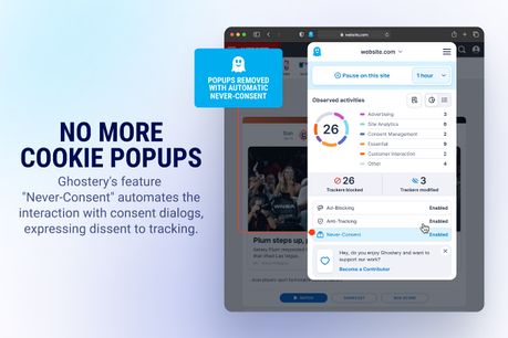 Ghostery extension - Opera add-ons