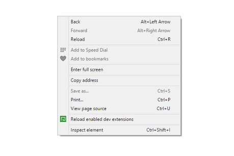 Dev extensions reload extension - Opera add-ons