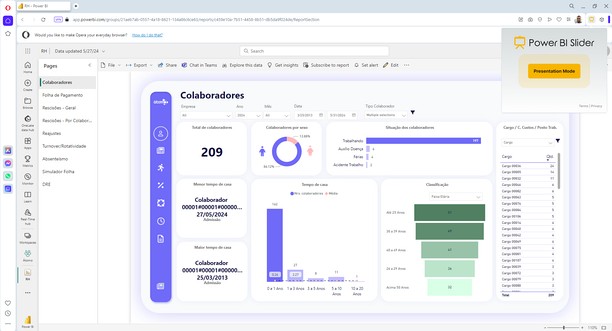 Power BI Slider extension - Opera add-ons