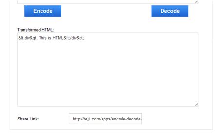 Encode Decode HTML extension - Opera add-ons