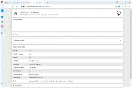 Change Geolocation (location Guard) extension - Opera add-ons