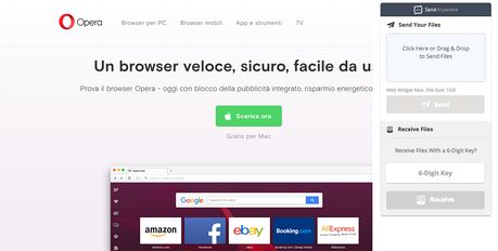 Free File Sender extension - Opera add-ons