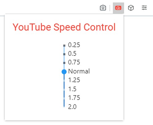 YouTube Speed Control extension - Opera add-ons