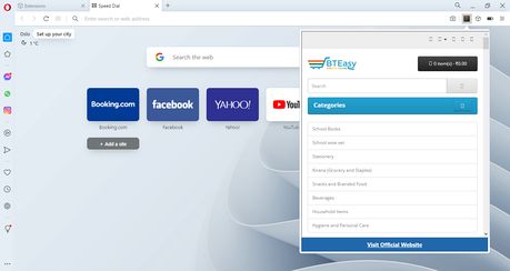 BTEASY GUIDE extension - Opera add-ons