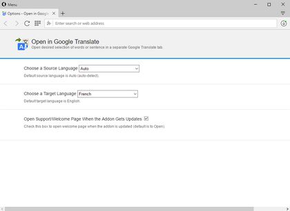 Open in Google™ Translate extension - Opera add-ons