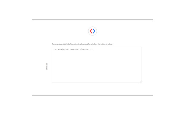JavaScript Switch ON|OFF extension - Opera add-ons