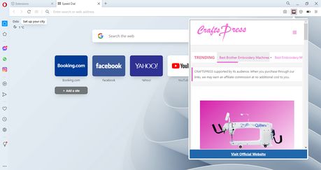 Extensión Crafts Press - Complementos de Opera