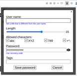 PfP: Pain-free Passwords extension - Opera add-ons