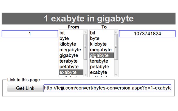 Bytes Converter extension - Opera add-ons
