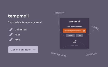 Temp Mail extension - Opera add-ons