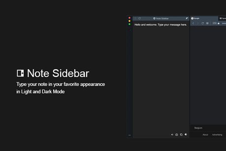Note Sidebar extension - Opera add-ons