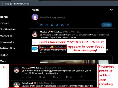 Gold Checkmark Tweet Blocker extension - Opera add-ons