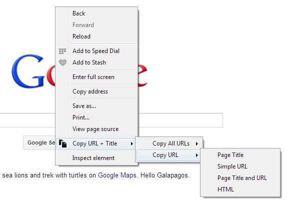 Copy URL Title Extension Opera Add ons