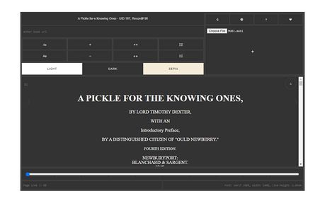 Extensión MOBI Reader - Complementos de Opera