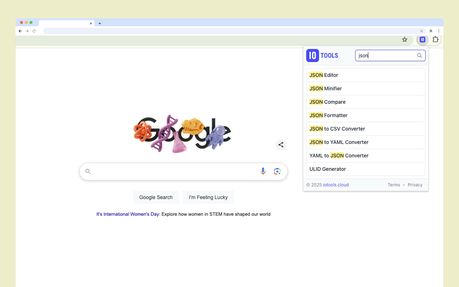 IO Tools Quick Access extension - Opera add-ons