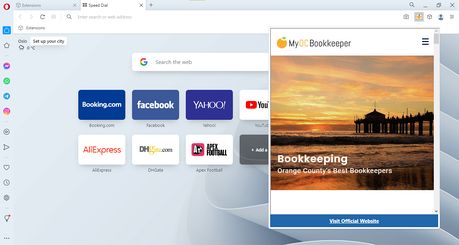 MY OC Bookkeeping extension - Opera add-ons
