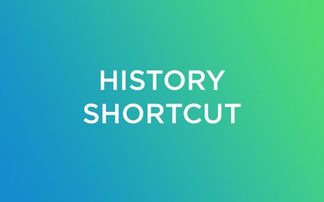 History Shortcut extension - Opera add-ons