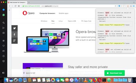 (X)HTML5 Checker extension - Opera add-ons