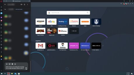 Google Messages for Opera Sidebar extension - Opera add-ons
