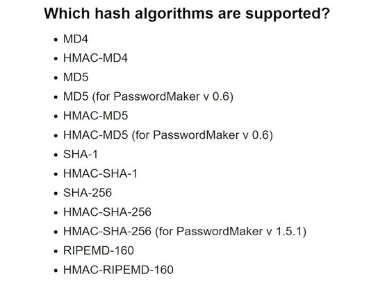 Extensie PasswordMaker Pro - Opera-add-ons