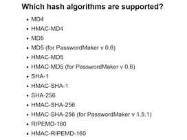 Extensie PasswordMaker Pro - Opera-add-ons