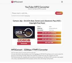 MP3Convert - 320kbps Youtube to MP3 Converter extension - Opera add-ons
