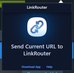 LinkRouter kiegészítő - Opera-kiegészítők