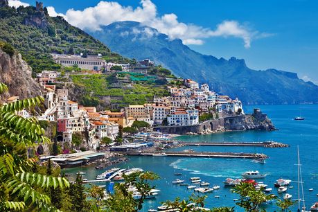 Wallpaper Azure land - Add-on Opera