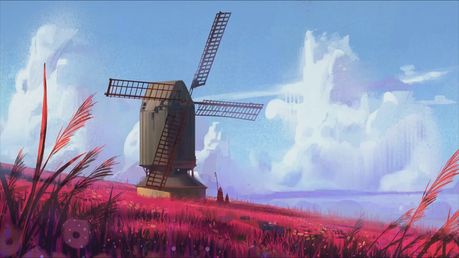 Windmill Wallpaper