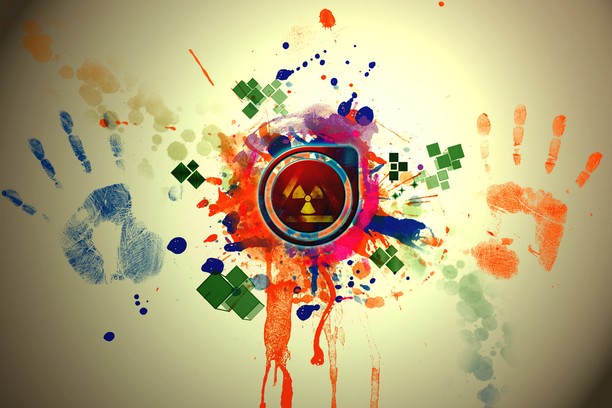 radioactive wallpaper