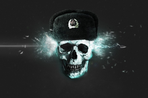 Russian Skull wallpaper - Opera add-ons