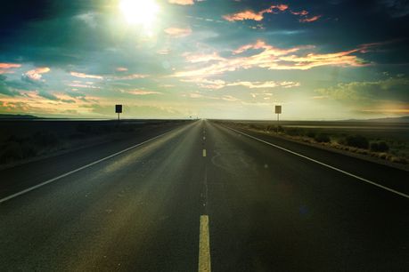 Infinity Road wallpaper - Opera add-ons