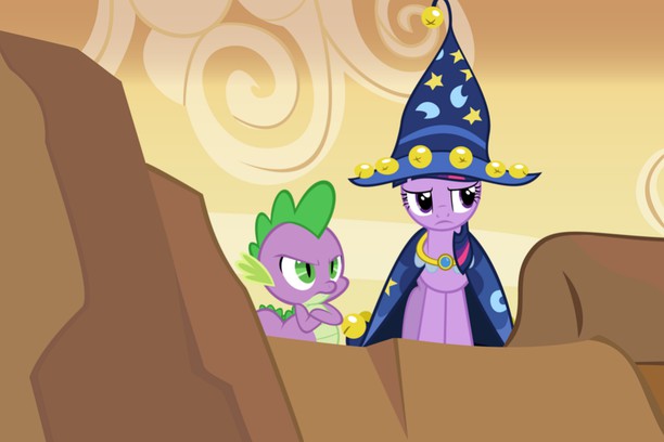 MLP:Twilight & Spike wallpaper - Opera add-ons