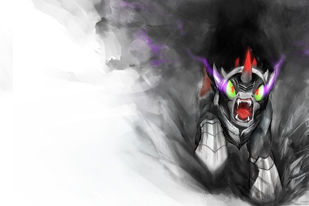 Mlp King Sombra Wallpaper