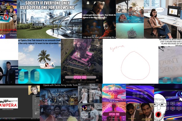 meme_landscape wallpaper - Opera add-ons