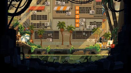 Opera Pixel wallpaper - Opera add-ons