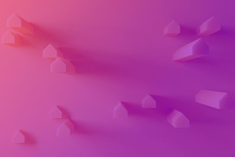 Hintergrundbild Home in Pink - Opera Add-ons