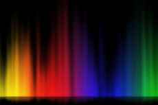 Rainbow lights wallpaper - Opera add-ons