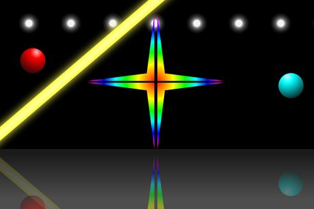 Rainbow Star wallpaper - Opera add-ons