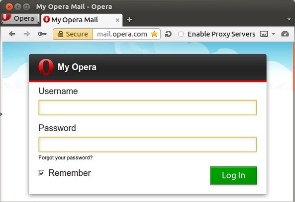 Ambiance wallpaper - Opera add-ons