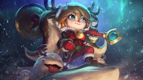 Snow Fawn Poppy wallpaper - Opera add-ons