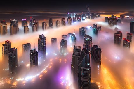 City Clouds wallpaper - Opera add-ons