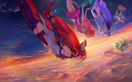 Шпалеры Star Guardians - League of Legends (lol) - Дадаткі Opera