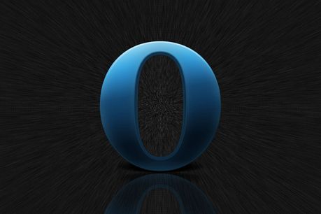 Hintergrundbild Opera blue - Opera Add-ons