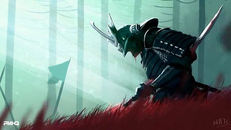 Papel de parede Chill Samurai - Complementos do Opera