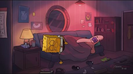 SpongeBob Sweet Dream wallpaper - Opera add-ons