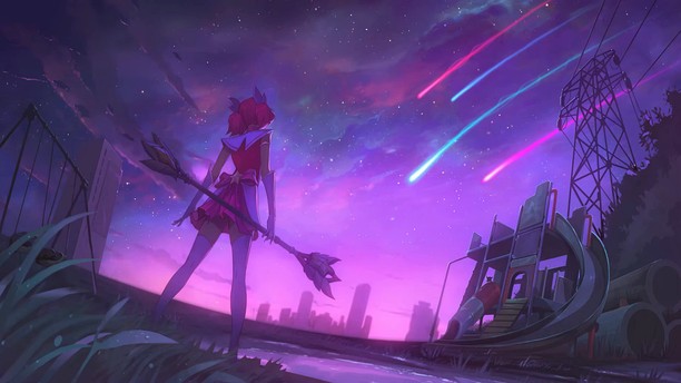 Magical Girl wallpaper - Opera add-ons